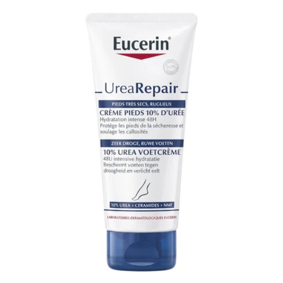 Skincare | New Sealed Eucerin Urearepair Foot Cream 1 Urea 100ml Exp ...